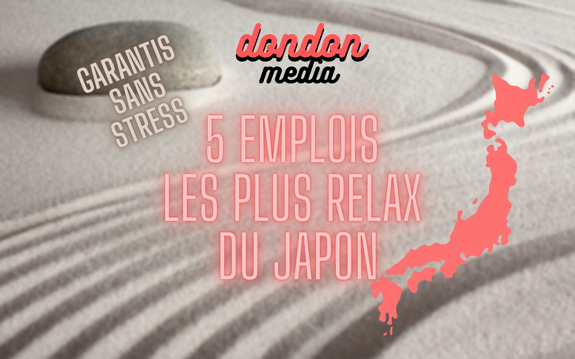 ⛱️ Stress au travail au Japon, voilà 5 emplois les plus relax selon une ...