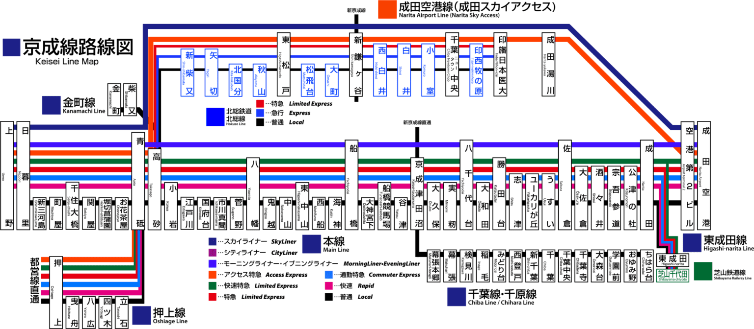 🚆 Rejoindre Tokyo avec la Keisei