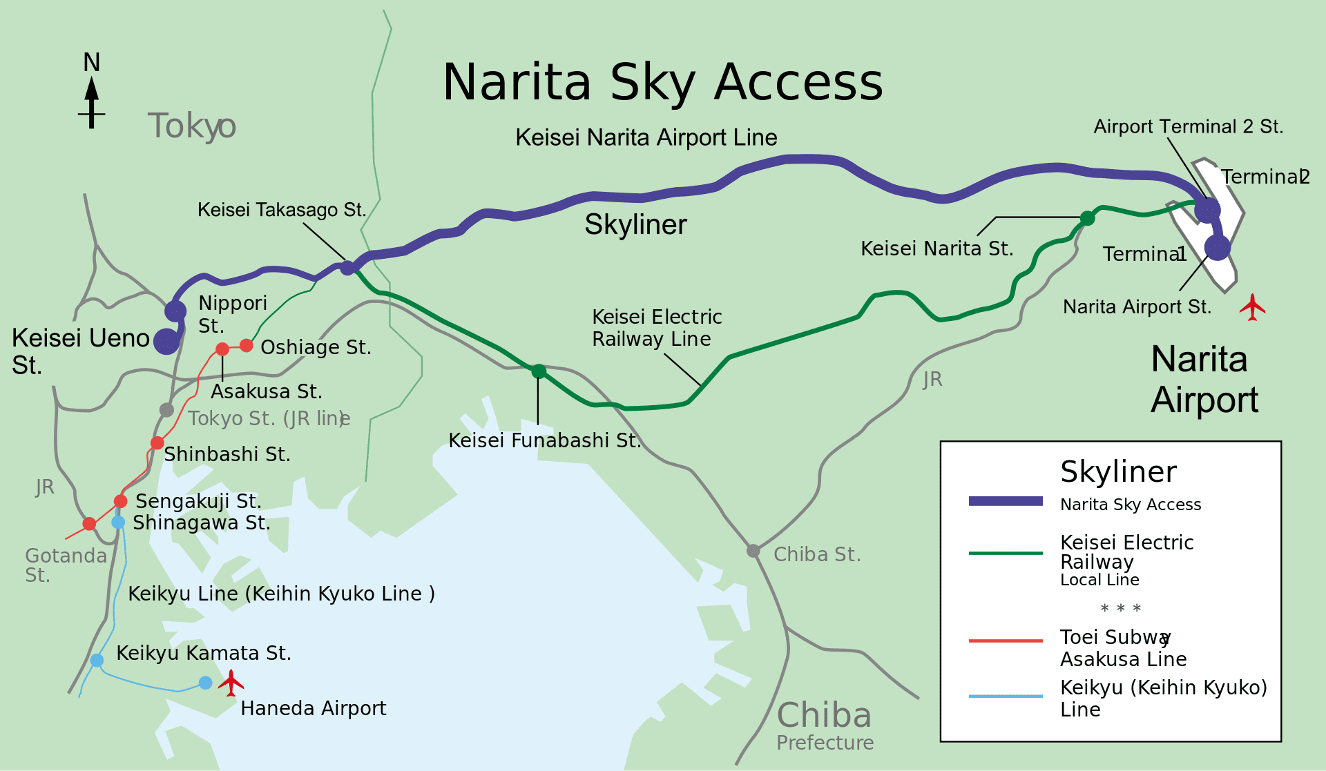 🚆 Rejoindre Tokyo avec la Keisei