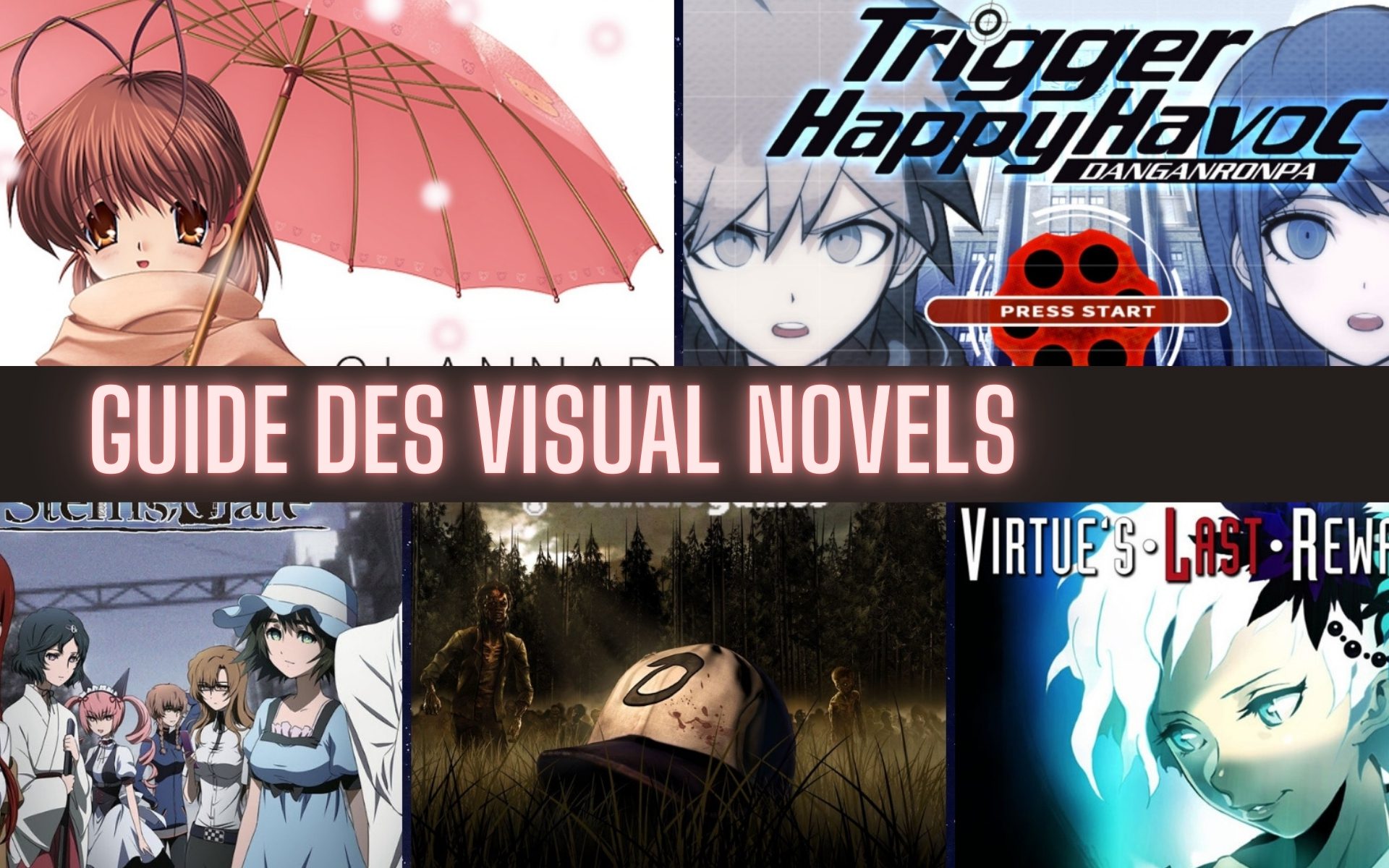 💻 Guide du Visual novel (liste de licences, développeurs, logiciels)