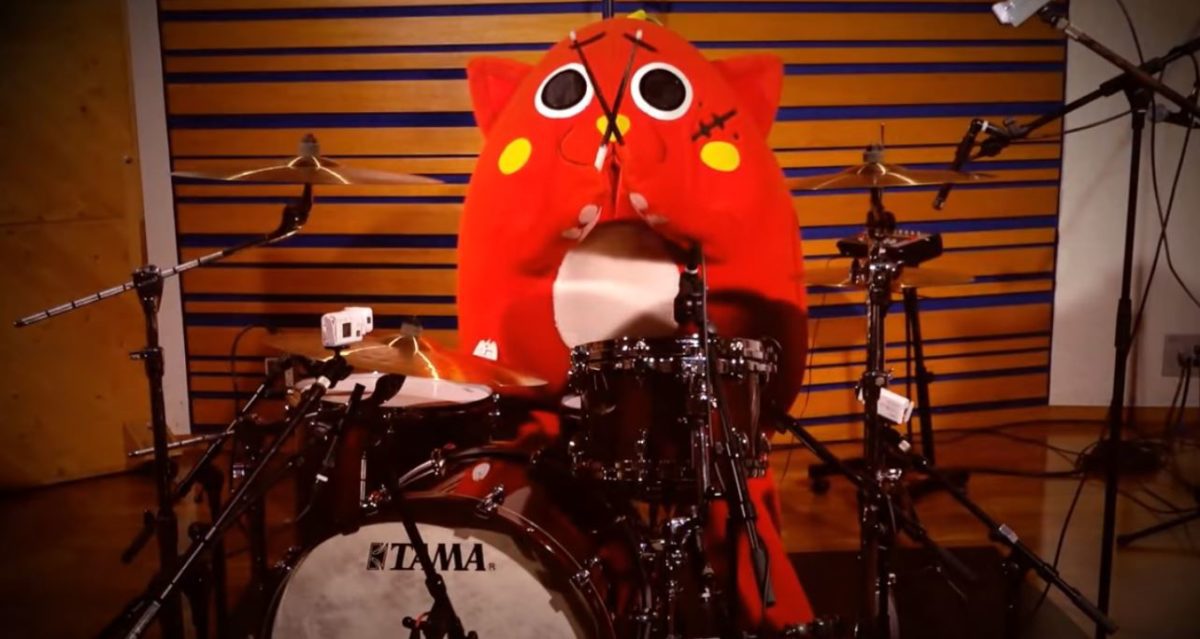 🍎 Nyango Star : la pomme joueuse de batterie et mascotte d'Aomori [VIDÉOS]