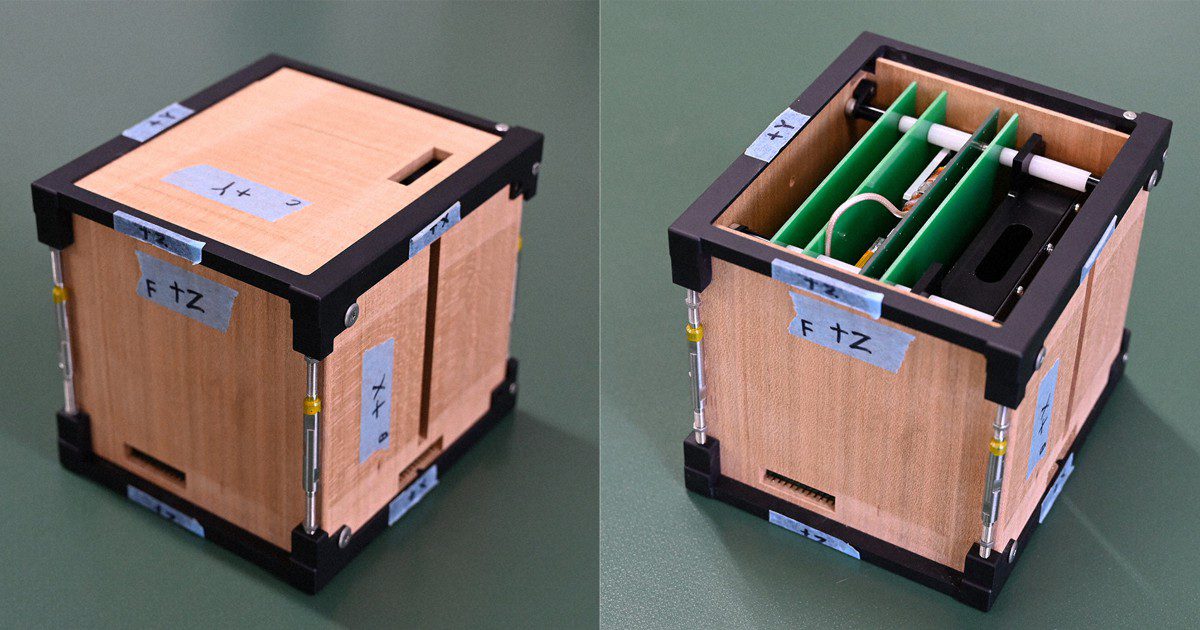 🛰️ Le Japon lance un premier satellite dans l'espace... en bois